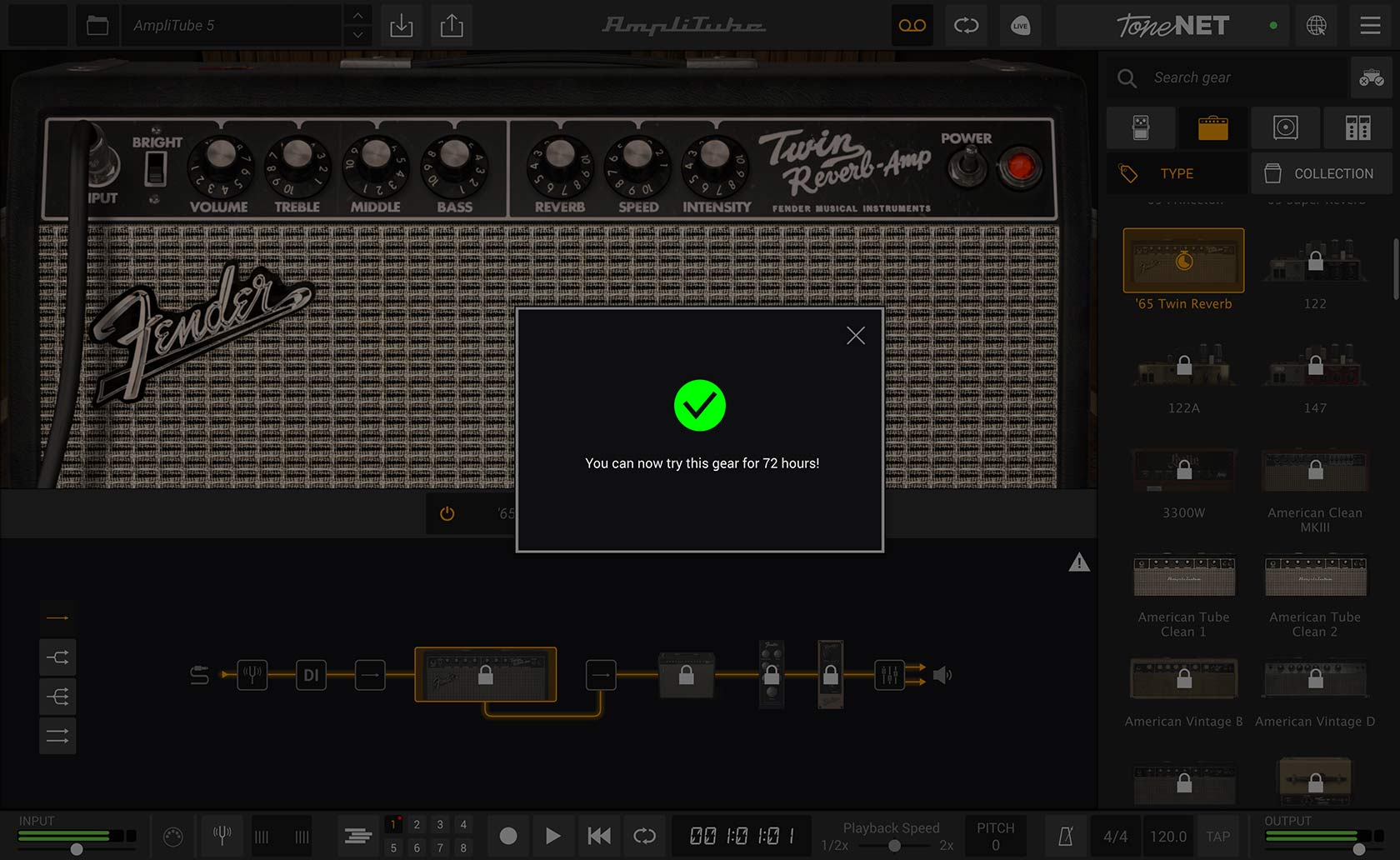 AmpliTube 5 CS - FREE amp simulation and guitar gear modeling software